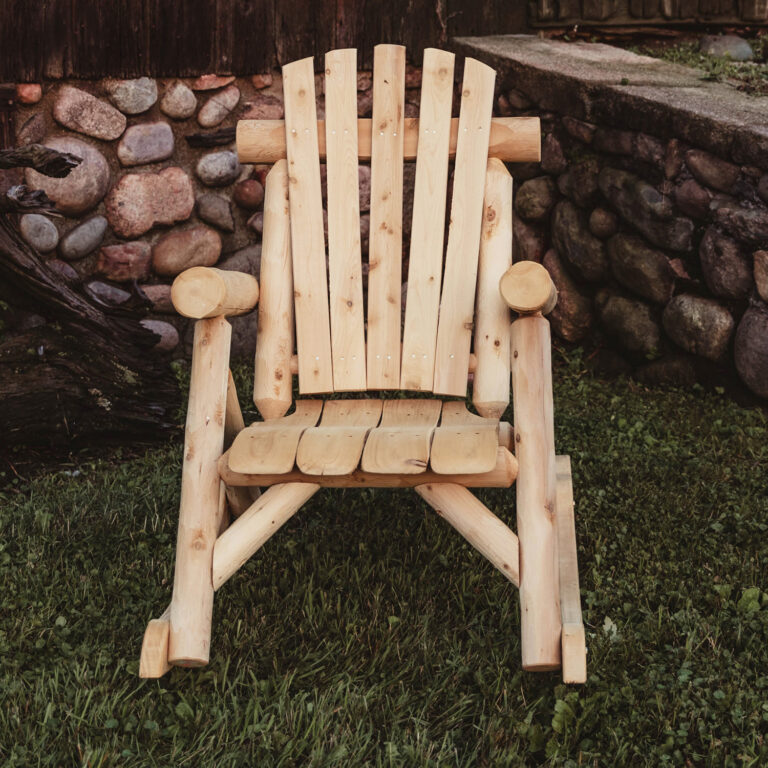 Log Dining Chairs - Log Cabin Rustics